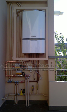 Εγκατάσταση λέβητα αερίου ατομικής μονάδας | Plumber-tech